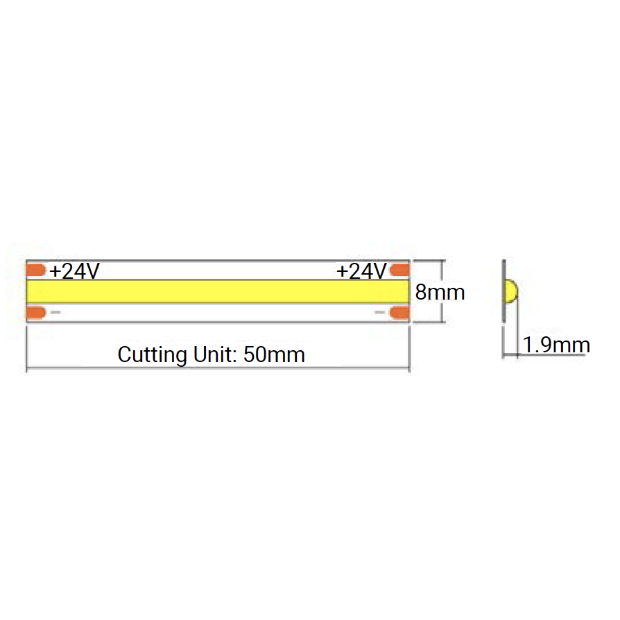 COB CONTINUOUS LED STRIP - LPA Lighting